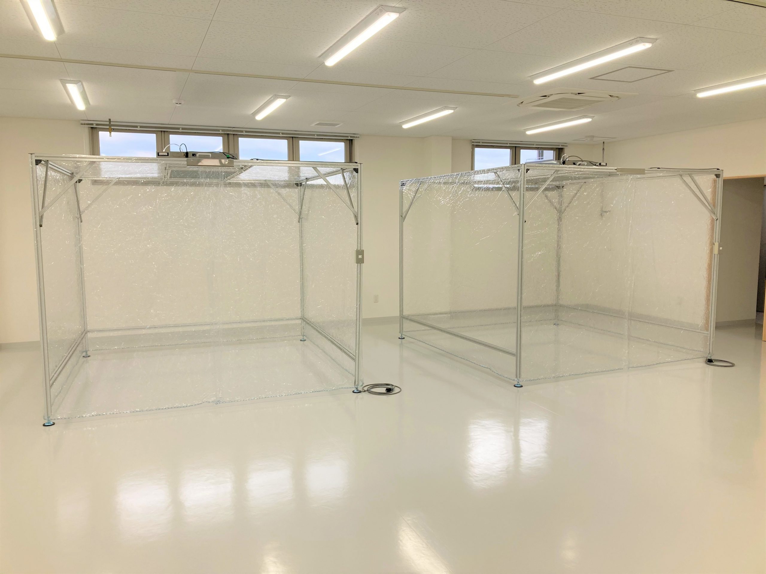 クリーンブース工事完了しました。 – 施工実績 – クリーンブースのトヨシマ電機